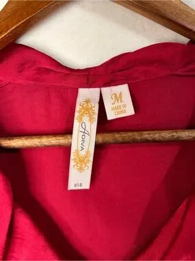 Adiva | Tops | Adiva Red Satin Tieneck Sleeveless Camisole | Poshmark